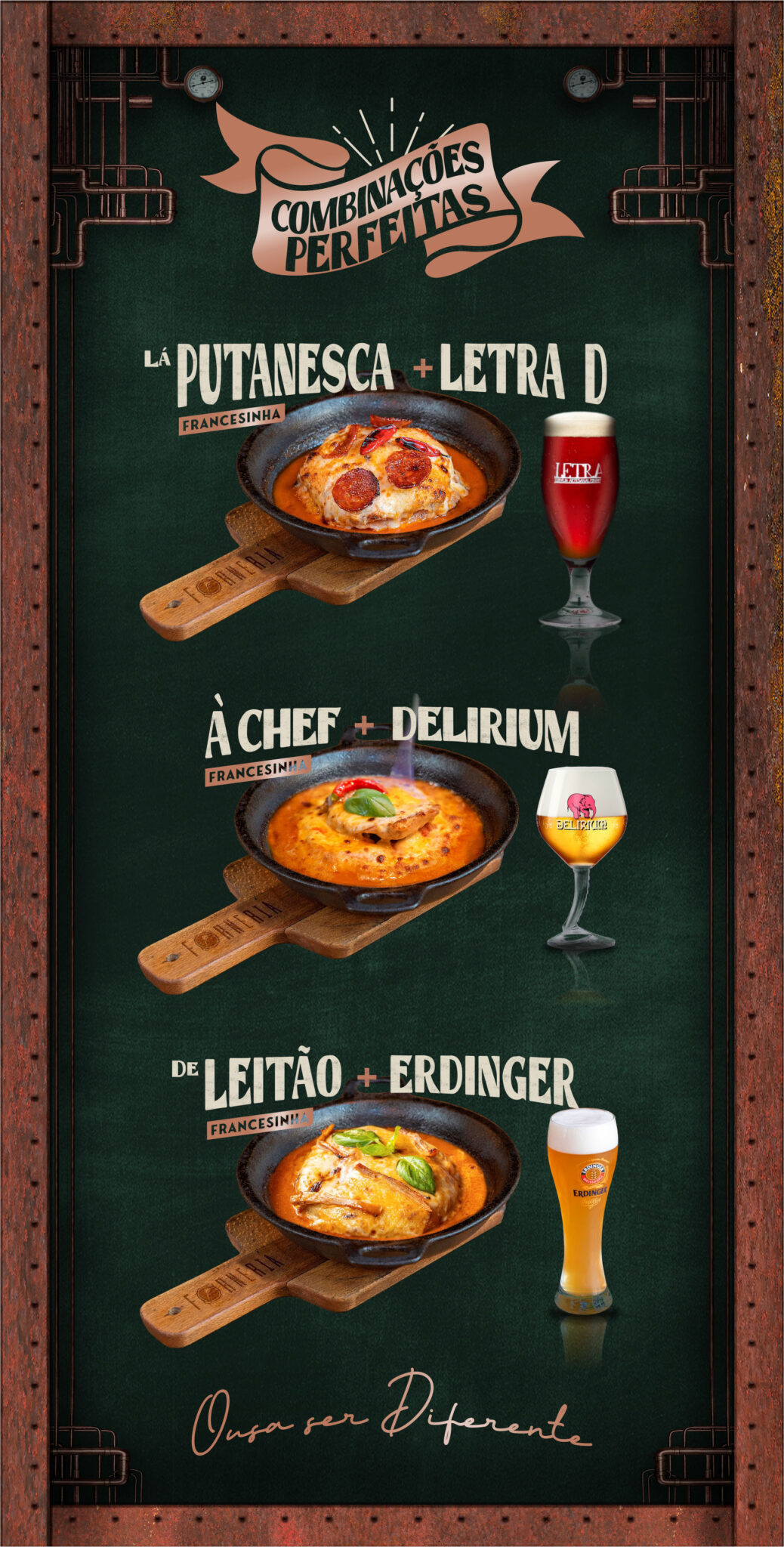 Menu Forneria - Almanaque de Sabores | Forneria Vila Real