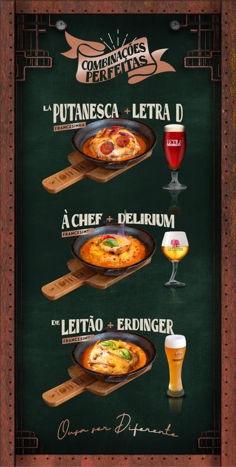 Menu Forneria - Almanaque de Sabores | Forneria Vila Real